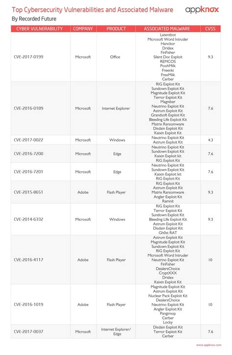 top 10 cyber security vulnerabilities used by cyber criminals
