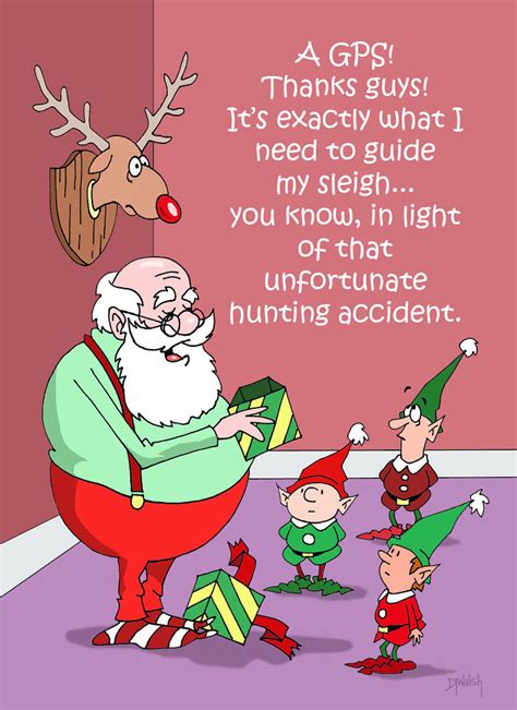 20 Festive Cartoons That I Made For The Christmas Season Bored Panda