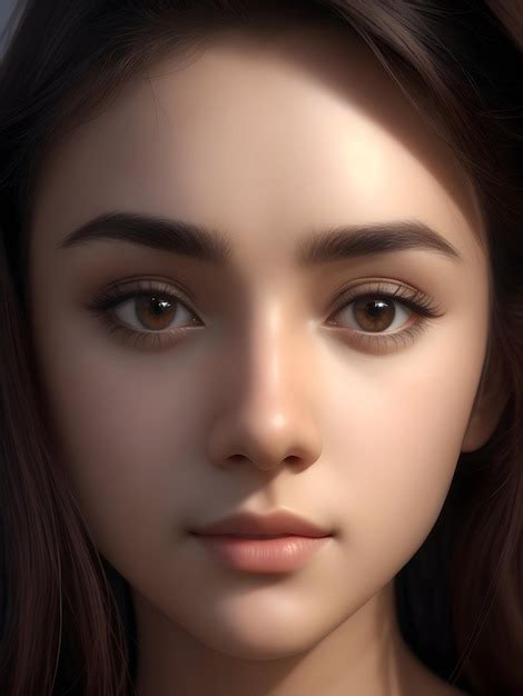 Premium Ai Image A Stunning Realistic Princess Girl 18 Years Old Ai