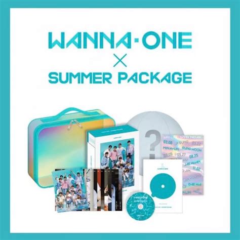 Official Wanna One Summer Package Yoon Jisung Photobook Photocard