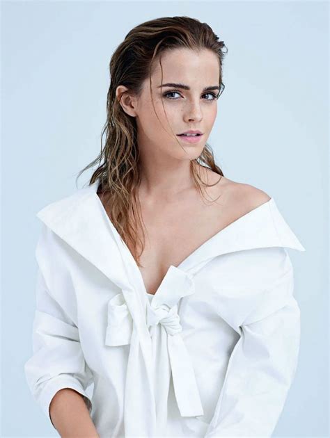 Emma Watson Photoshoot For Elle Magazine Uk December 2014 • Celebmafia