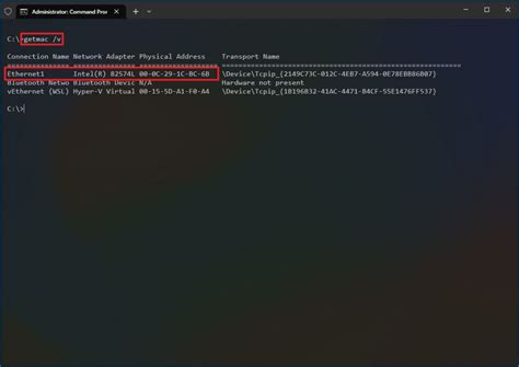 How To Find Your Pcs Mac Address On Windows 10 Windows Central