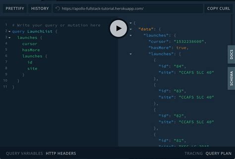 3 write your first query apollo graphql docs