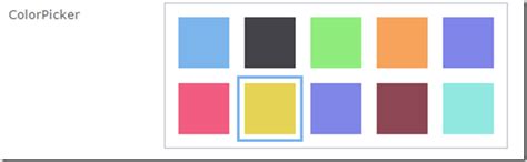 dojo a color picker widget optimizely developer community
