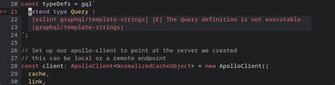 query definition is not executable · issue 272