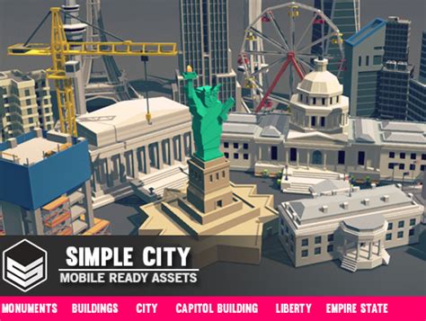 simple city cartoon assets free download unity asset collection