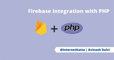 firebase integration with php