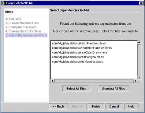 jclass jarmaster help adding new dependencies to a jar