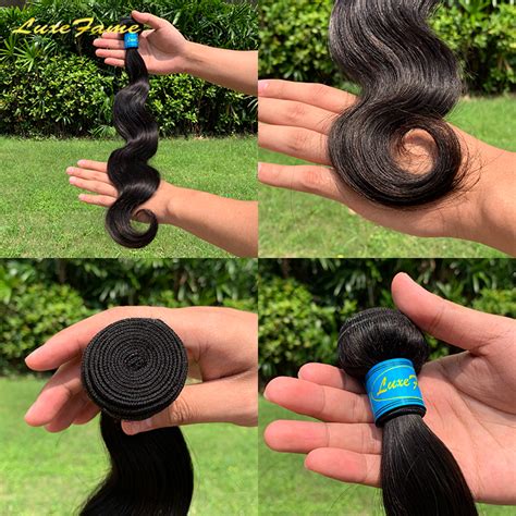 Luxefame Raw Indian Hair Unprocessed Virgin Hair Vendor Remy Human Hair