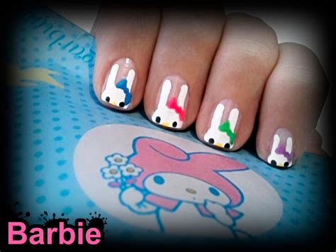 My Melody Nails By Barbienailart On Deviantart