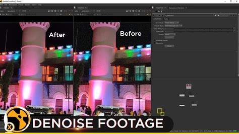nuke tutorial how to reduce noise in nuke hindi ii denoise footage