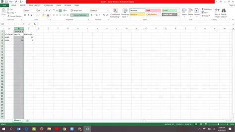 how to insert and delete a column and row grade 3 youtube