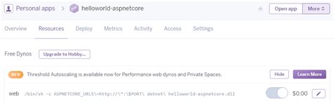 hosting asp core applications on heroku using docker dotnetthoughts