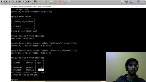 mysql tour part 5 execution of commands in mysql class xii