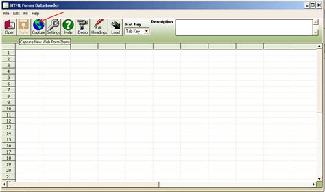 data loader recording oracle self service html forms