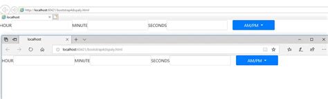 html form inline class of bootstrap 4 is displaying the controls in