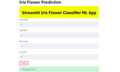 deploy a machine learning model using streamlit library geeksforgeeks