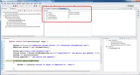 gain knowledge selenium webdriver debugging code breakpoints