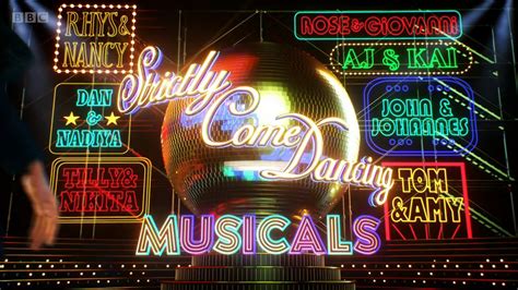 Tonights Strictly Come Dancing 2022 Songs And Dances For Musicals Week
