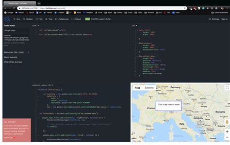 javascript browser context menu not get disappeared on adding a