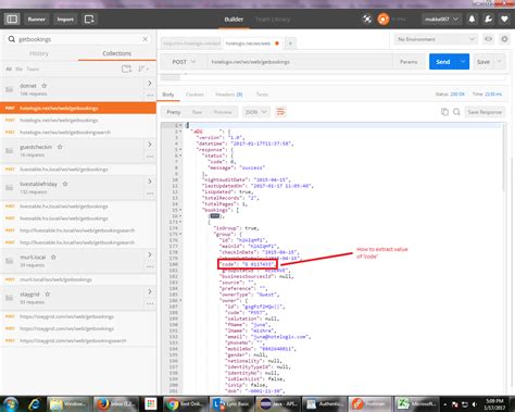 java how to extract value from the json response which is under array