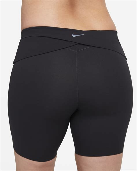 Nike Zenvy M Womens Gentle Support High Waisted 8 Biker Shorts With