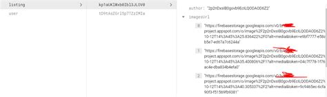 how to get the first image and display it firebase flutter stack