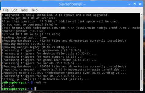 installing node js on a raspberry pi techworked