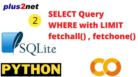 select query with sqlite database by using cursor fetchall fetchone