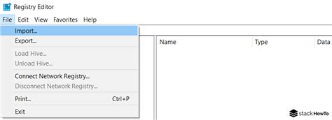 How To Backup And Restore Registry In Windows 10 Stackhowto