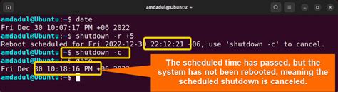 the “shutdown” command in linux [7 practical examples]