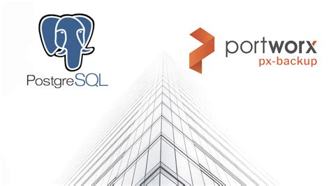 how to backup and restore postgresql on kubernetes portworx