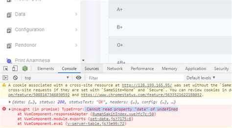 vue js vue tables 2 side server get error cannot read property hot