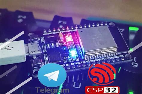 telegram bot with esp32 control gpio pins through