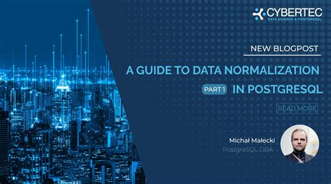 data normalization in postgresql cybertec