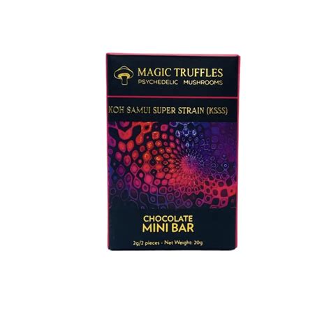 2 Gram Mushroom Mini Chocolate Bar Koh Samui Super Strain Kss By