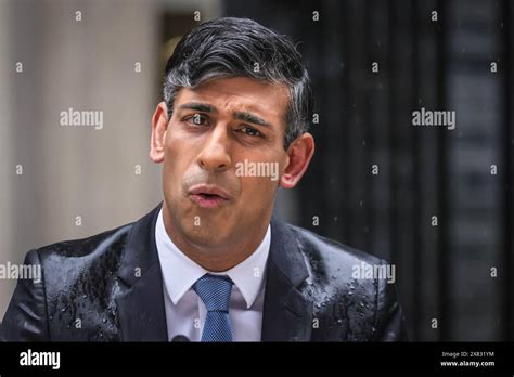 London Uk 22nd May 2024 Rishi Sunak Prime Minister Of The United