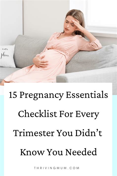 15 Pregnancy Must Haves For A Stress Free Pregnancy Thriving Mum