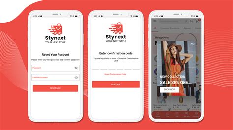 stynext flutter ecommerce app ui kit template android and ios [free