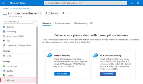 install and activate vmware hcx in azure vmware solution azure vmware