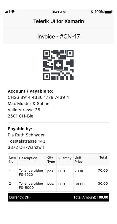 xamarin forms barcode control telerik ui for xamarin