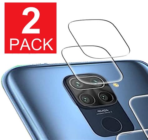 2 Pack For Xiaomi Redmi Note 9 Pro Note 9 9s Camera Lens Tempered
