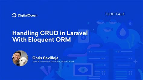 handling crud in laravel with eloquent orm youtube