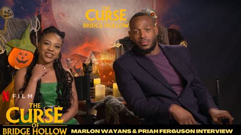 The Curse Of Bridge Hollow Interview Marlon Wayans And Priah Ferguson
