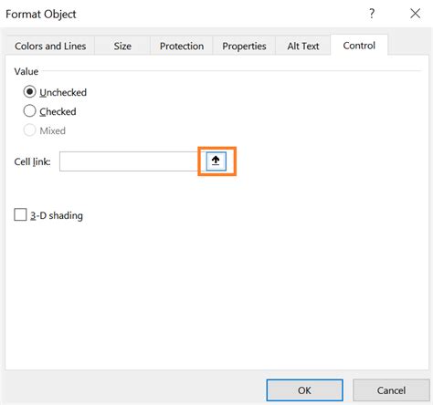 how to insert radio buttons in excel