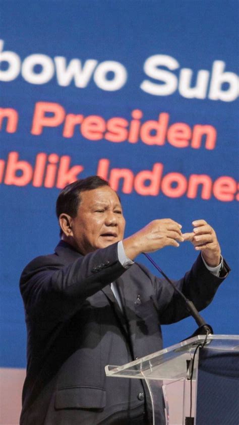 Jika Terpilih Jadi Presiden Prabowo Subianto Janji Hentikan Impor Bbm