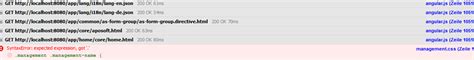 javascript css file syntaxerror expected expression got ‘ itecnote