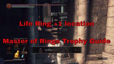 Dark Souls Iii How To Find The Life Ring 1 Location [master Of Rings