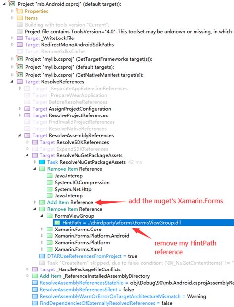 xamarin forms how to exclude disable packagereference s transitive