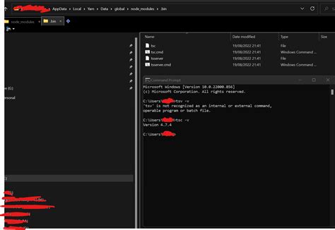 node js npm install g typescript doesn t install correctly on